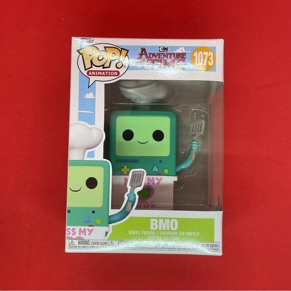 Toys | Brand New Funko Pop Animation Adventure Time Bmo Chef Kiss My ...